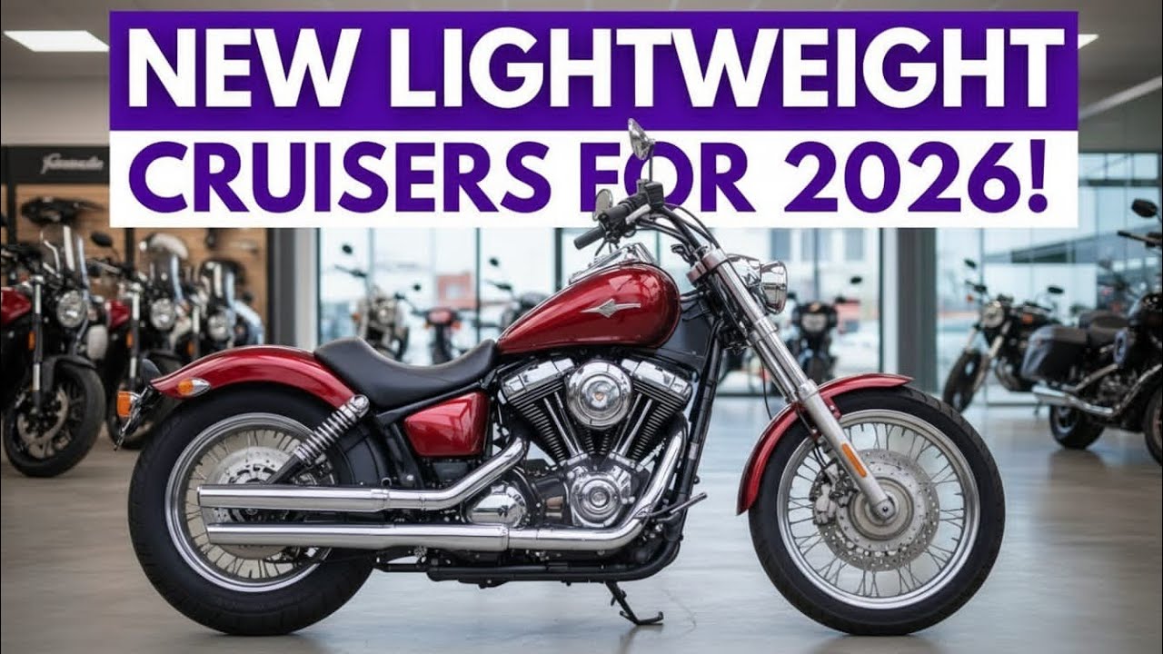 🛵 Title: 6 New Lightweight Cruiser Motorcycles for 2026 - YouTube