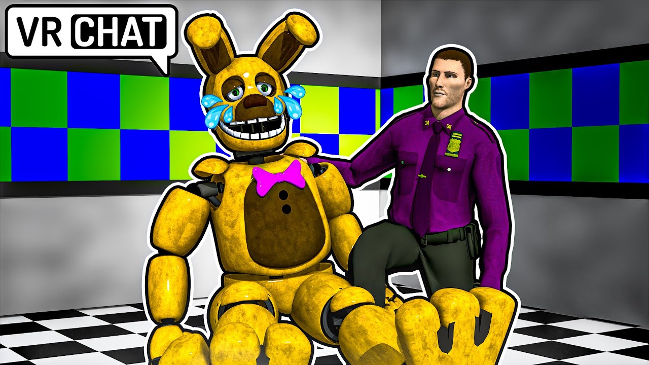 Spring Bonnie SAD ORIGIN STORY in VRCHAT - YouTube