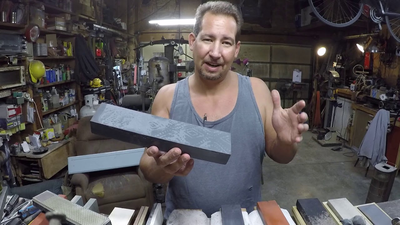 oil vs water sharpening stones comparison - YouTube