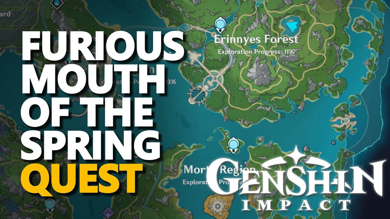 Furious Mouth of the Spring Genshin Impact - YouTube