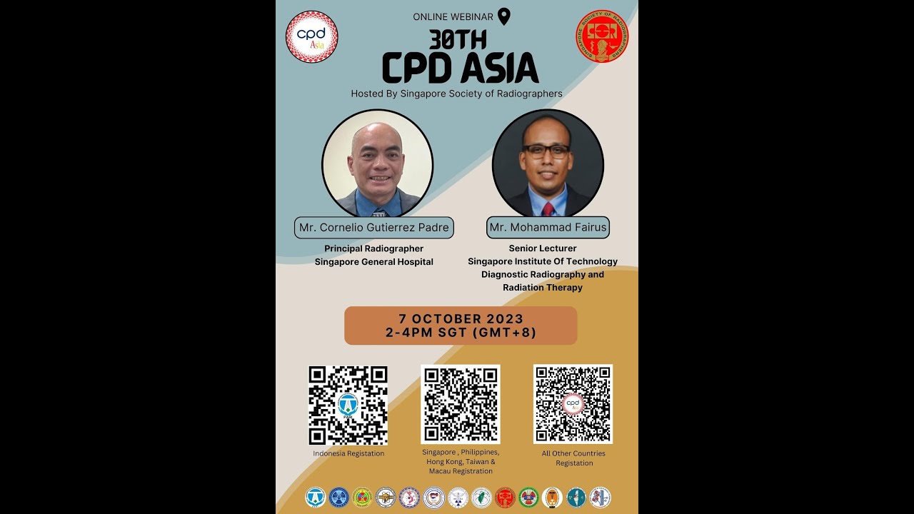 30th Online CPD Program for Asian Radiological Technologist's Society ...