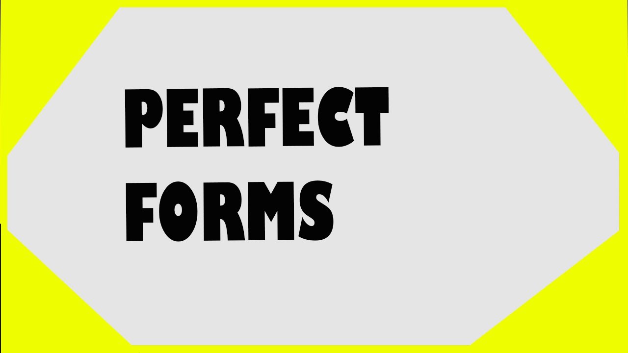 Unit 2 Perfect Forms - YouTube