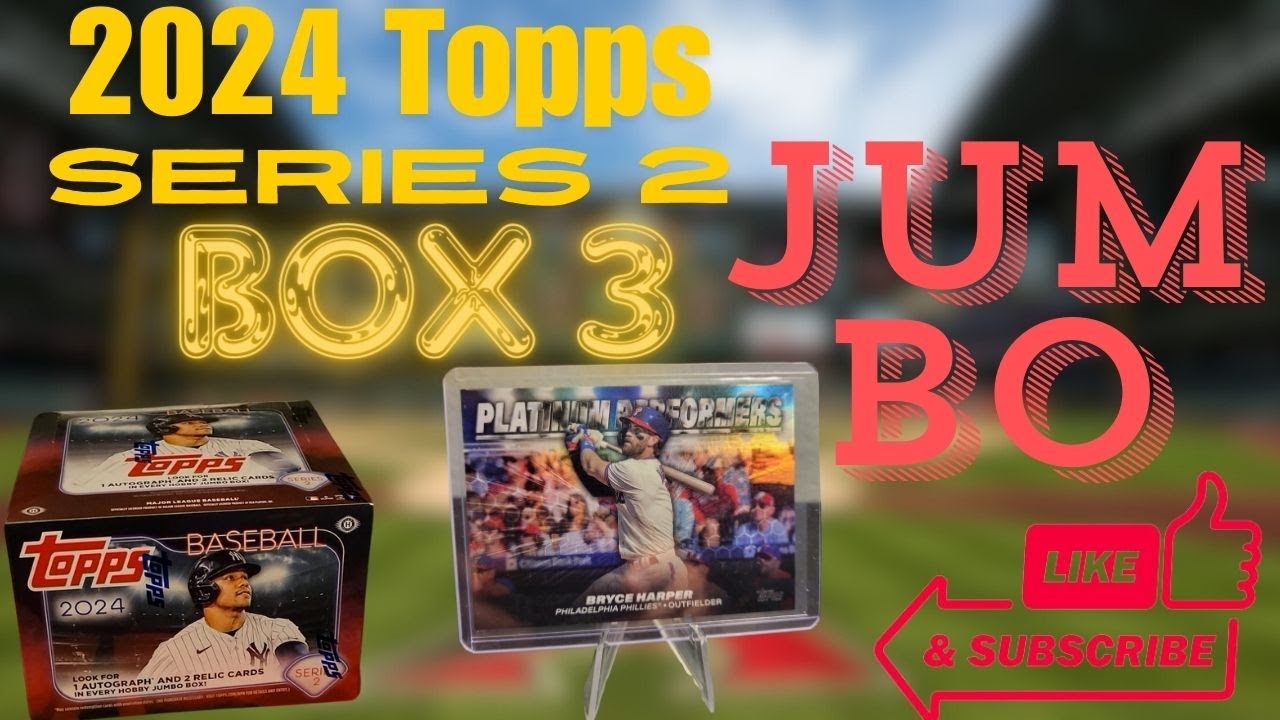 Kevin Hart SP! Last pack magic baby! 2024 Topps Series 2 Jumbo Box #3 ...