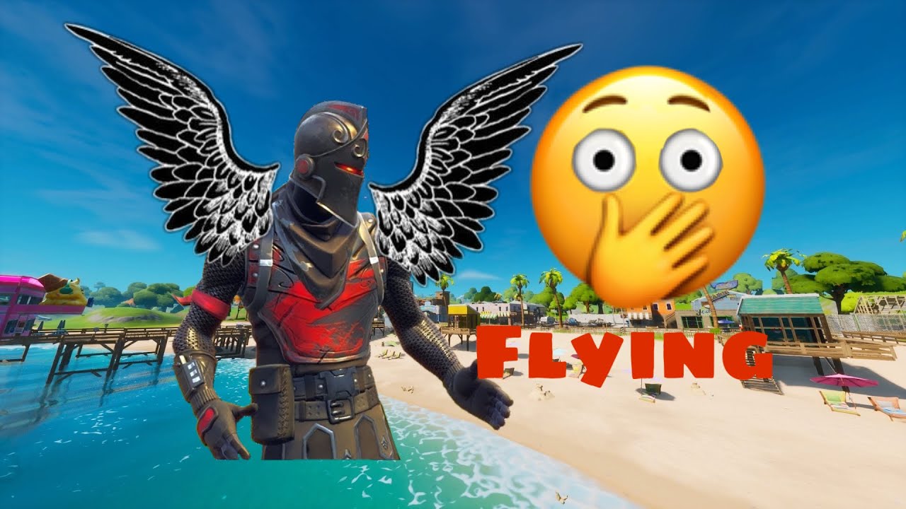 How to fly in bhe map fortnite new - YouTube