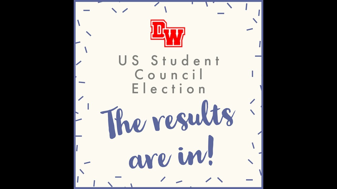 USSC Student Council 2020-2021 - Results - YouTube