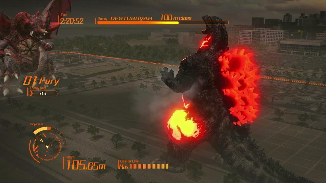 Burning Godzilla vs Destoroyah | GODZILLA PS4 - YouTube