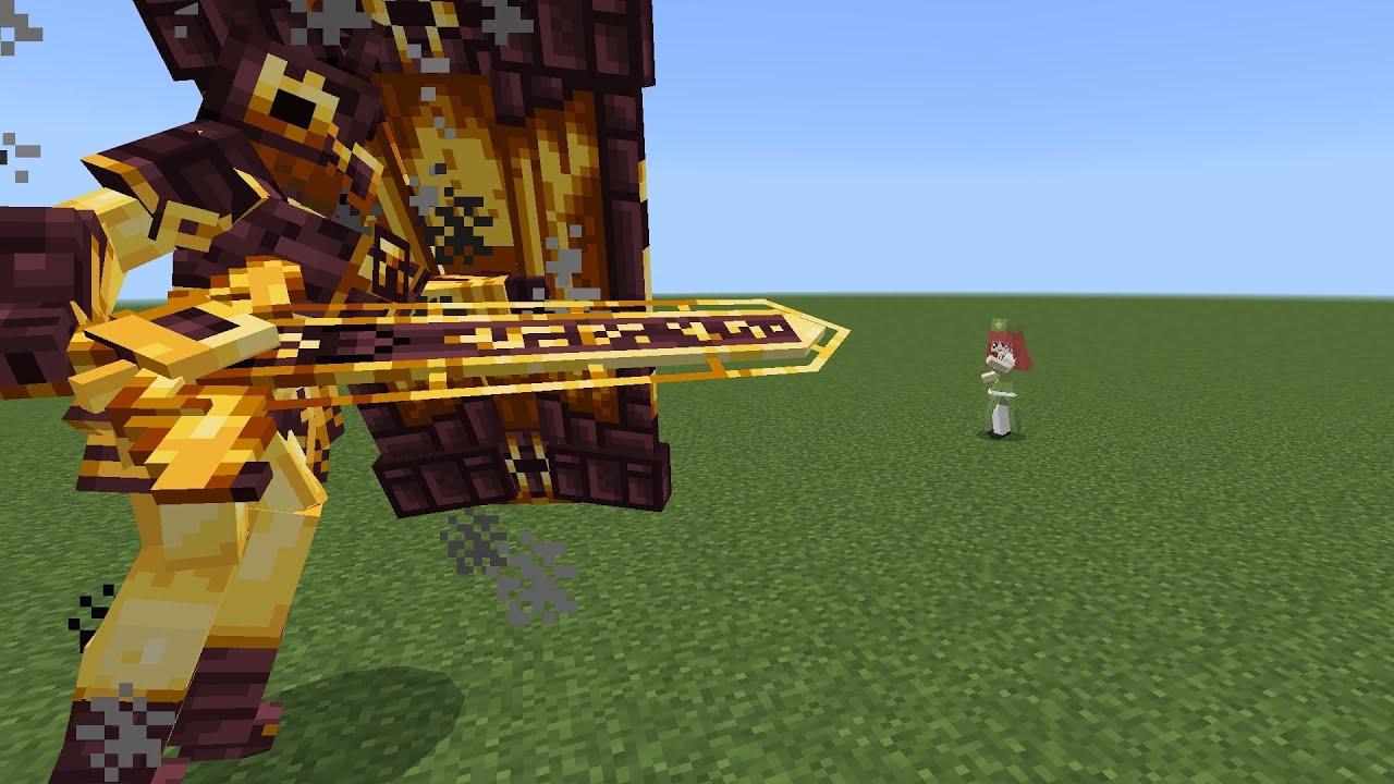 Hong Meiling VS Feminine ignis(Minecraft bedrock mod battle) - YouTube