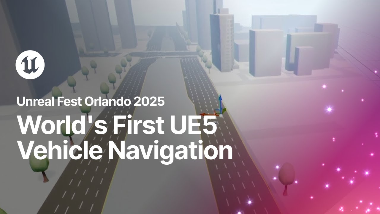 World's First UE5 Vehicle Navigation: Pioneering Vector Tiles | Unreal ...