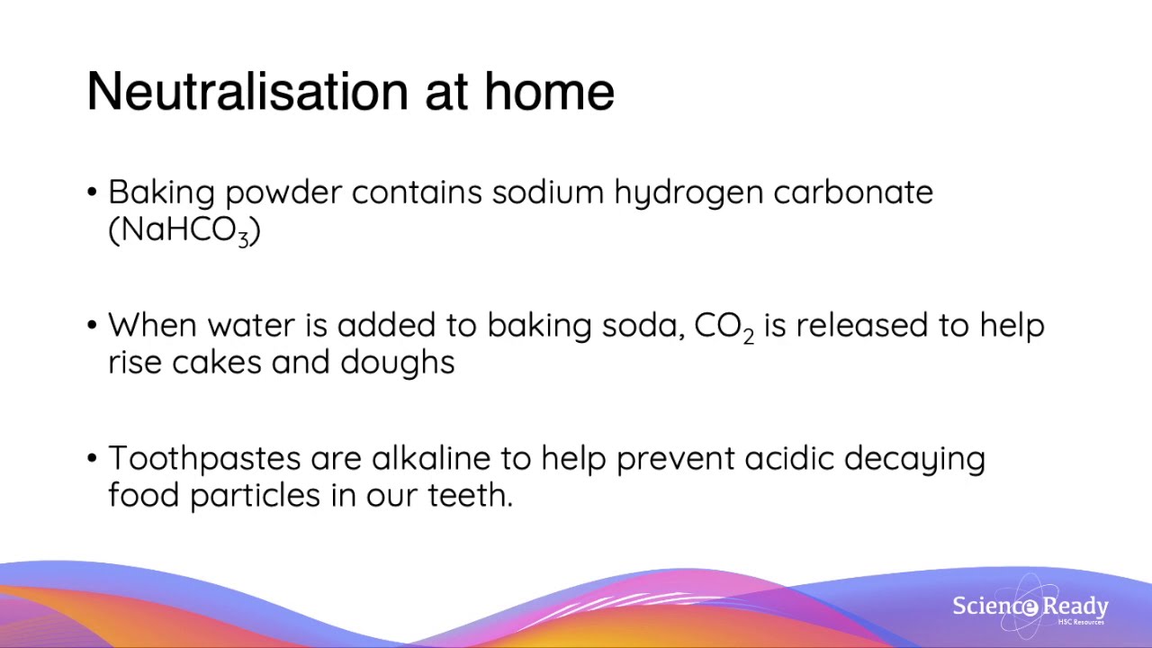 Neutralisation in Industry // HSC Chemistry - YouTube