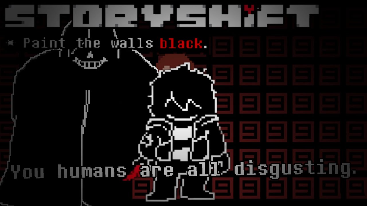 Chara HATES YOU... StoryShift Chara - BLACK. - YouTube