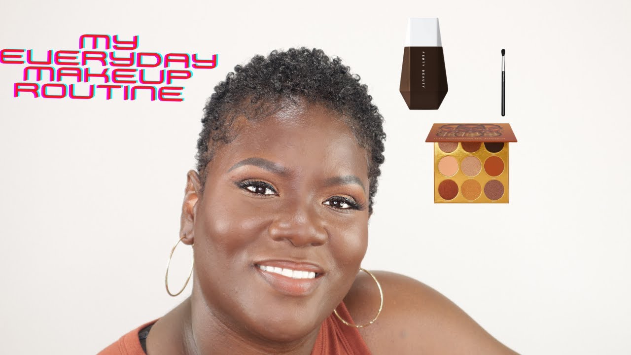 Easy everyday neutral makeup tutorial - YouTube