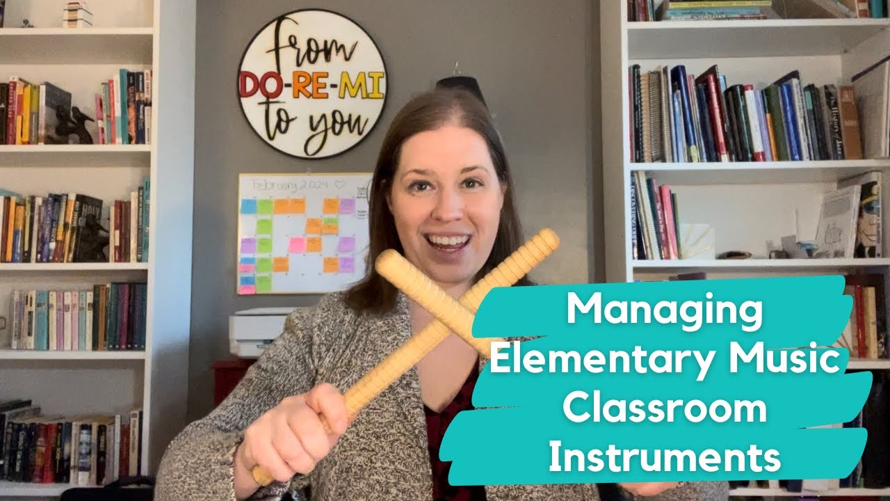 Managing Classroom Instruments in Elementary Music - YouTube