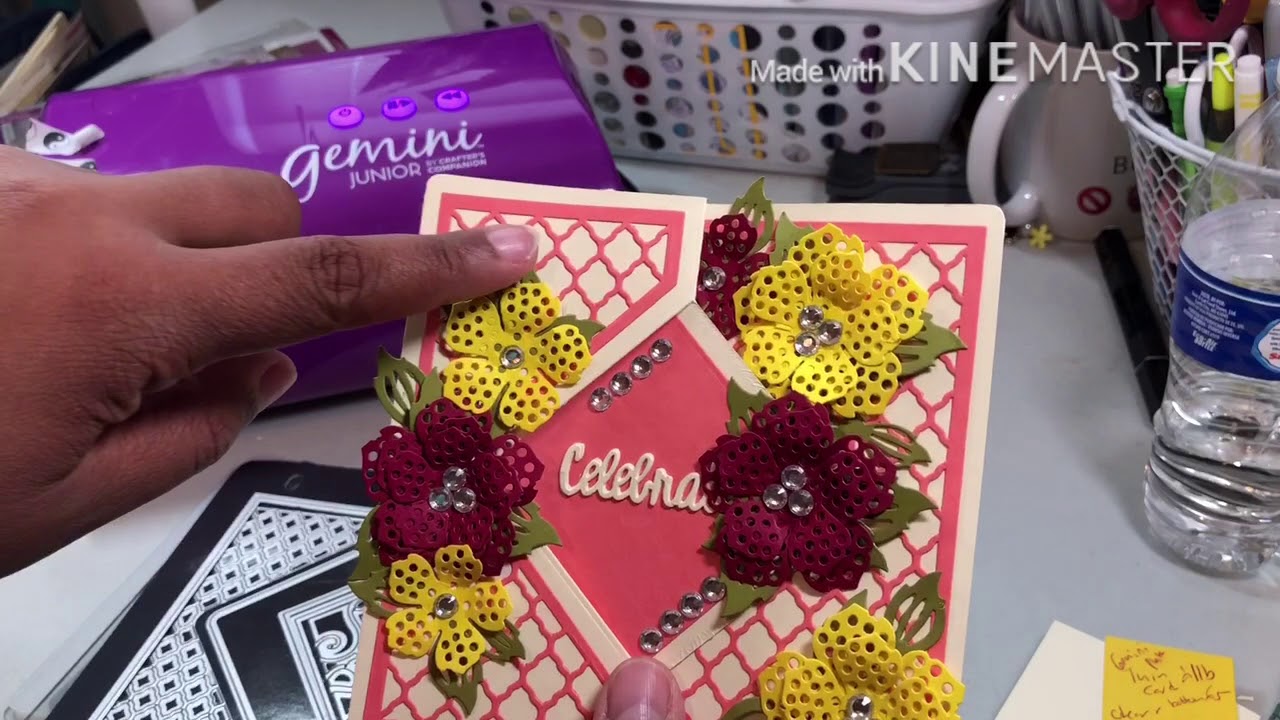 Gemini JR. - diamond swing card TUTORIAL - YouTube