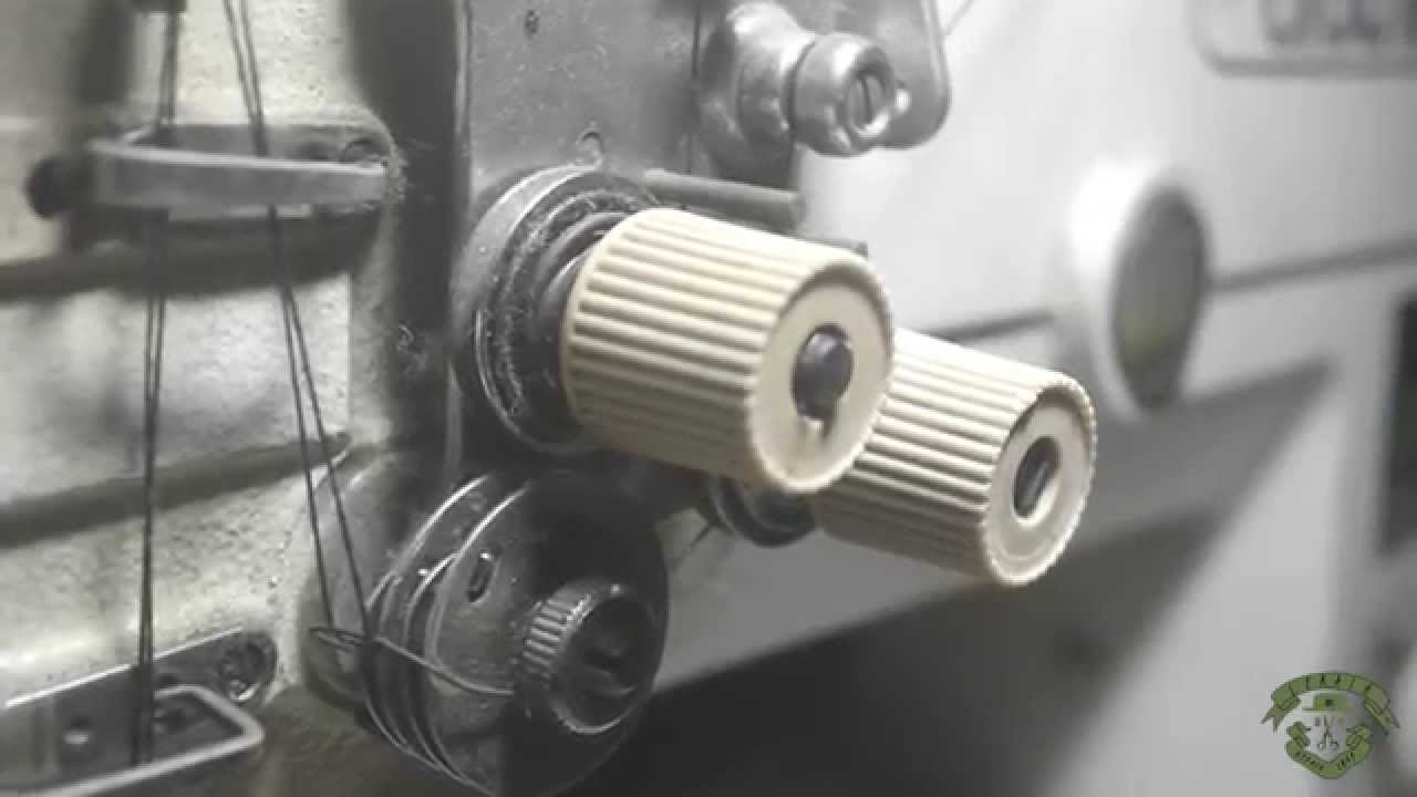 Brother double needle sewing machine - YouTube