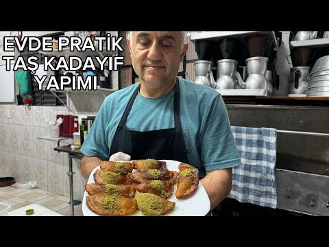 TAŞ KADAYIF NASIL YAPILIR PÜF NOKTALARI!