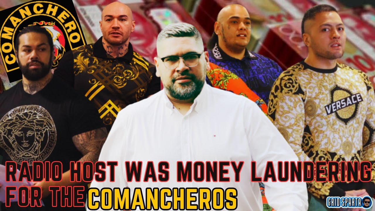 Radio host convicted of money laundering for the Comos - YouTube