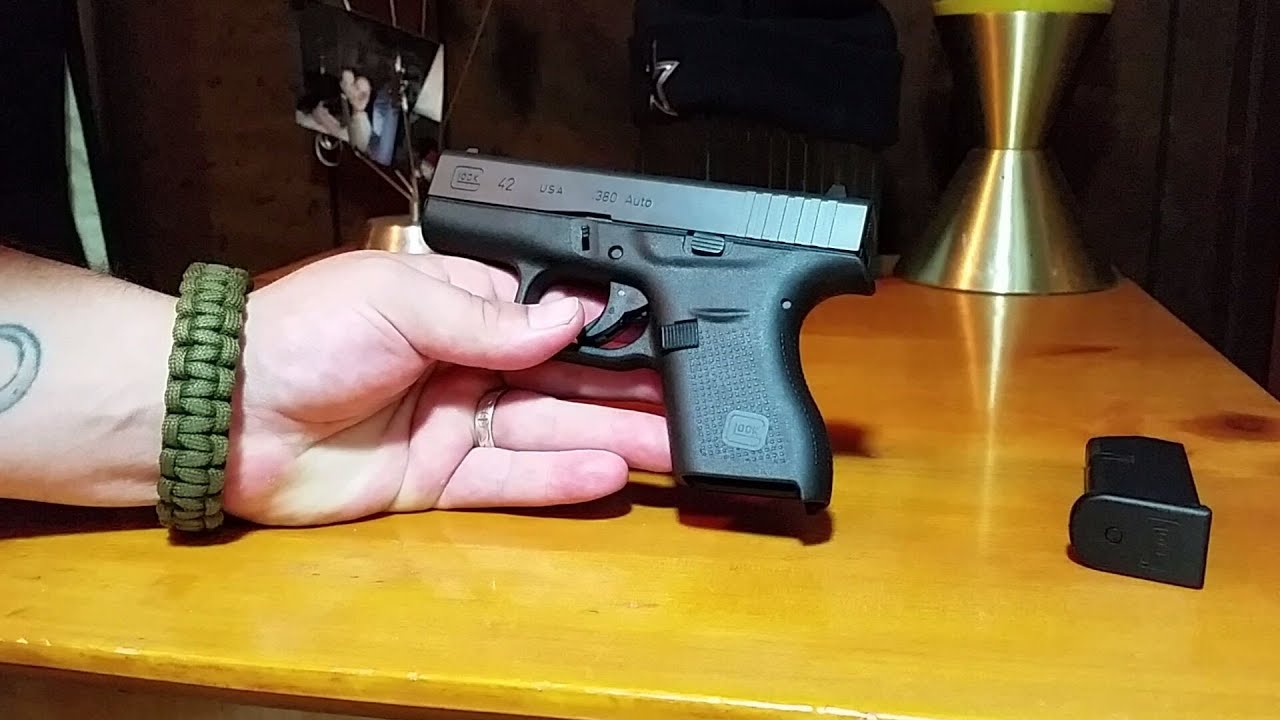 Huge .380? Glock 42 Review - YouTube