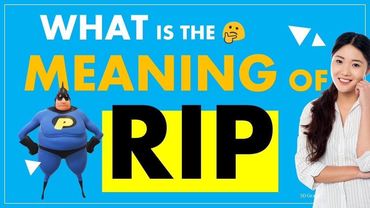 RIP - what is the meaning of Internet Slang By Mr P - YouTube