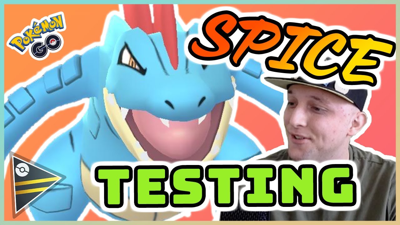 Spice Testing Ice Fang Feraligatr | Pokémon GO Battle League - YouTube
