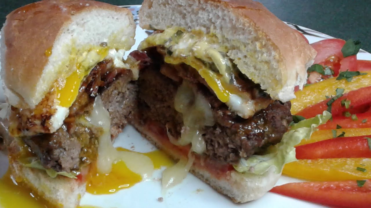 The most delicious hamburger Ever. #cooking #food #foodie #hamburger # ...