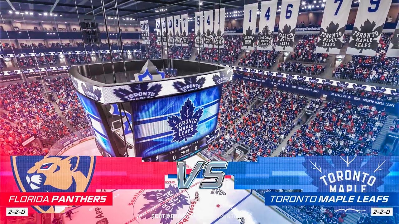 Toronto Maple Leafs vs Florida Panthers - Game 5 East Semifinals ...