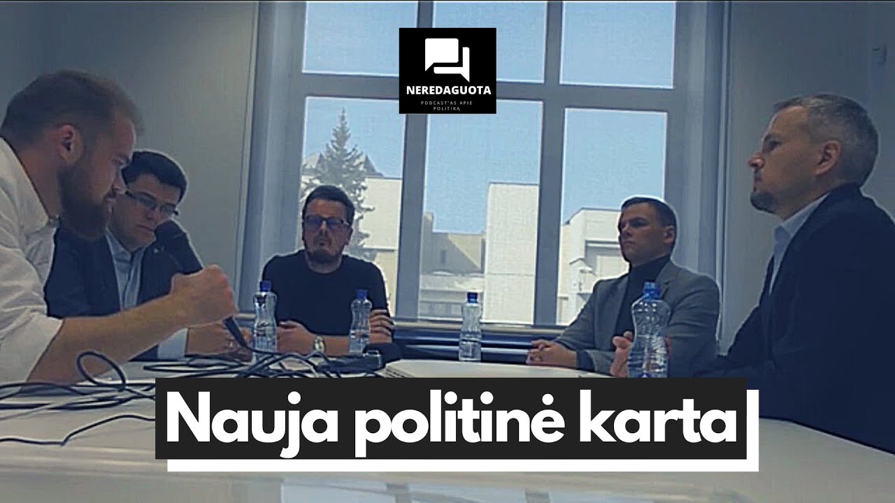 Nauja politinė karta. Mindaugas Lingė, Vaidas Navickas, Valentinas ...