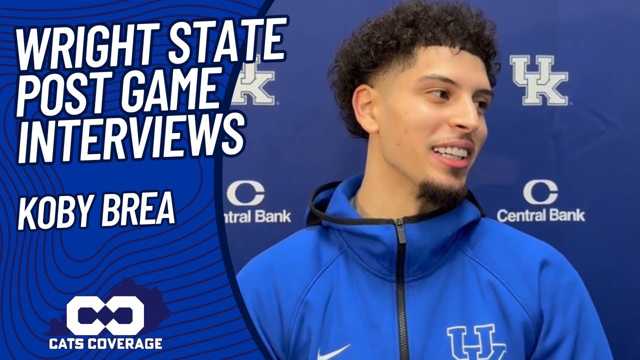 Wright State Post Game Interview - Koby Brea (11/4/2024) - YouTube