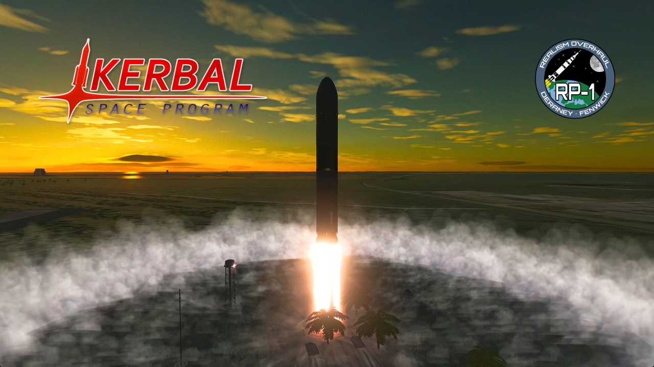 Lifting 60 Tons to Orbit! 🚀 Space Station Launch | KSP RP-1 (HDR) - YouTube