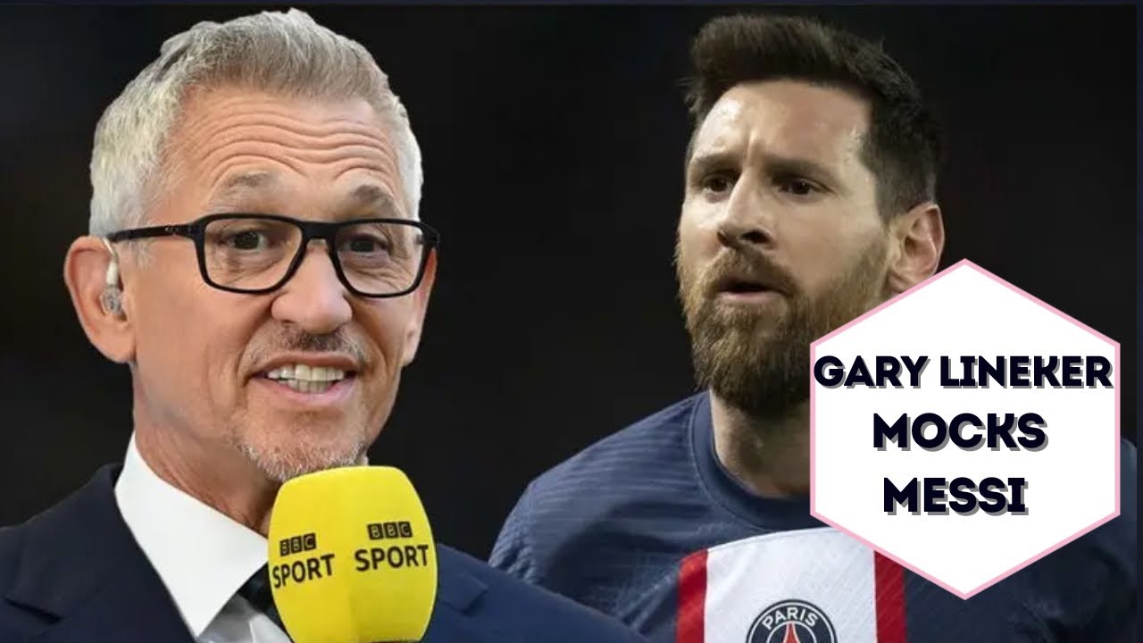 Gary Lineker Sent Out A Lighthearted Tweet Making Fun Of Lionel Messi ...