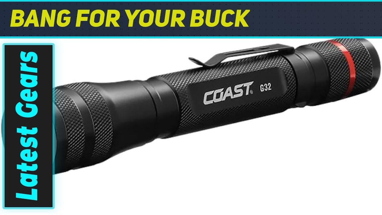 Coast G32 Flashlight: Bright, Compact, and Perfect? - YouTube