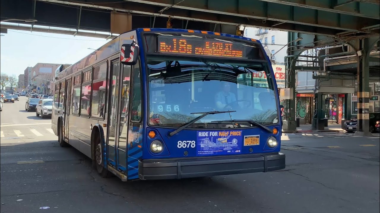 4 Express Trains, Bx11 & Bx18A/B Buses At 170th St & Jerome Av - YouTube