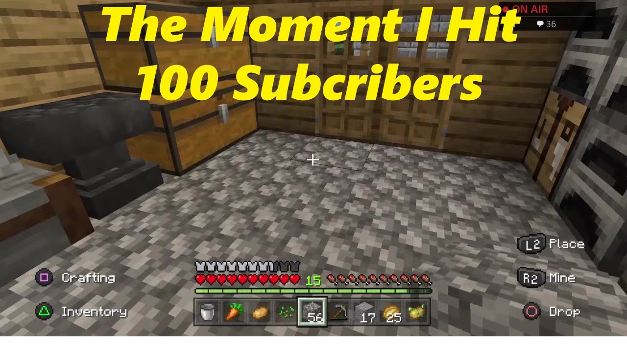 The Moment I Hit 100 Subscribers - YouTube