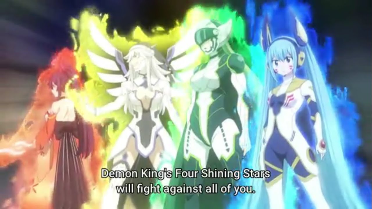 Element 4 vs 4 shinning stars | Edens Zero sea. 2 episode 7 #youtube # ...