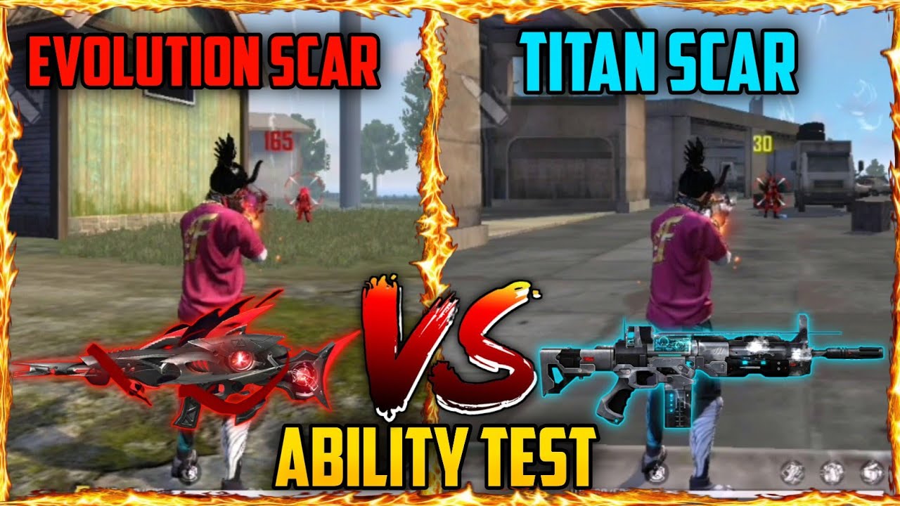 New Megalodon Scar vs titan scar | Megalodon Scar Ability Test | New ...