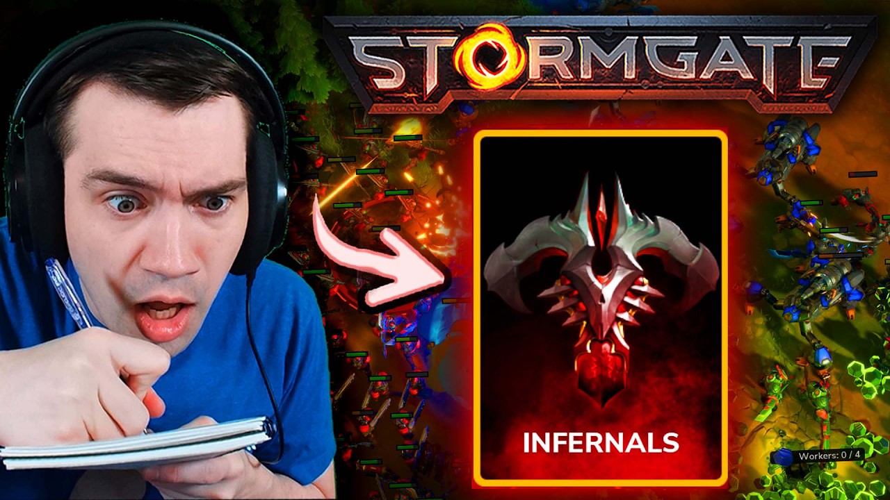 Stormgate - Infernals Gameplay Guide ft @MaNaEsports - YouTube
