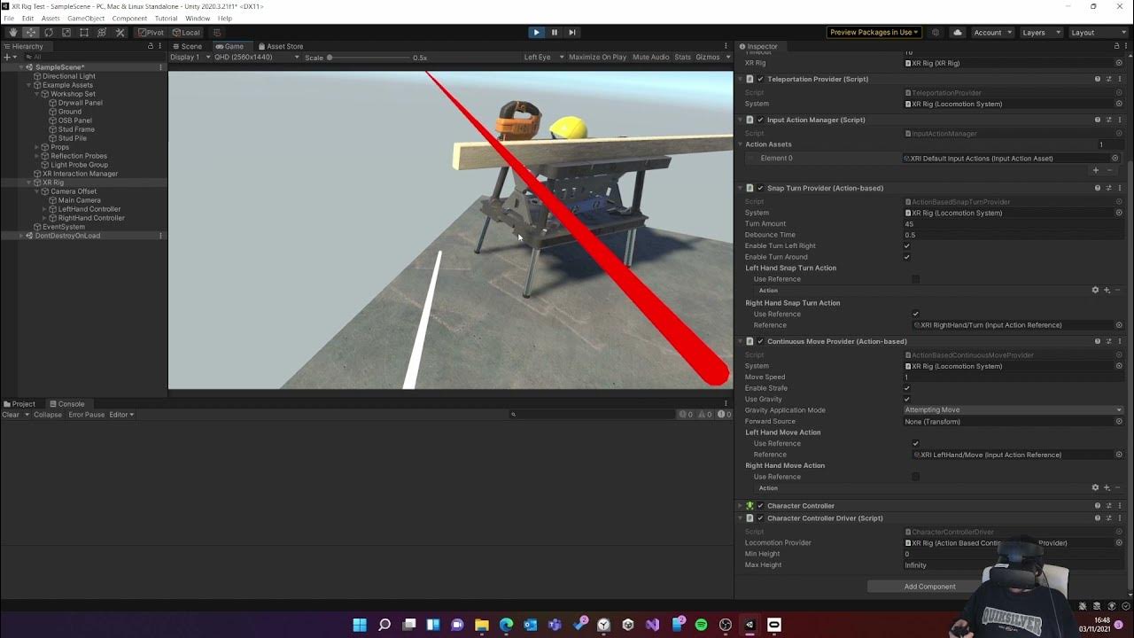 How to set up an XR Rig / XR Origin using Unity 2020.3 - YouTube