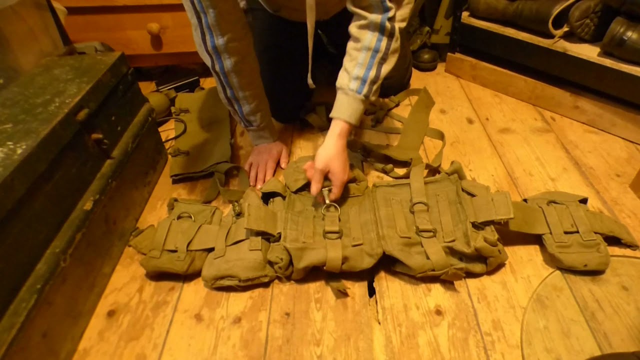 South African 70 Pattern Webbing - YouTube