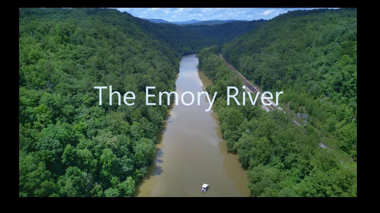 An Emory River Tennessee Pontoon Boat Journey - YouTube