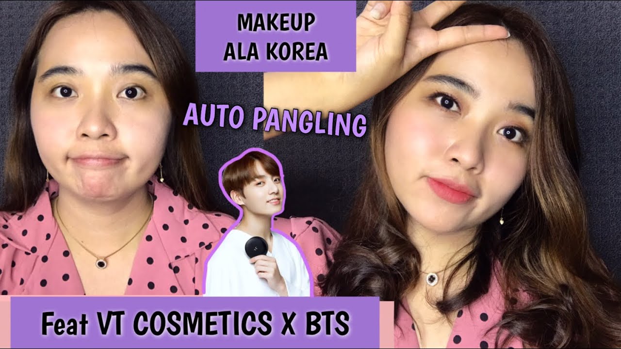 KOREAN MAKEUP TUTORIAL BIAR KAYAK KPOP IDOL! | VT COSMETICS ONE BRAND ...