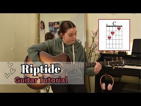 Riptide ❤️ Vance Joy // Guitar Tutorial 🎶 Claire’s Music Diary