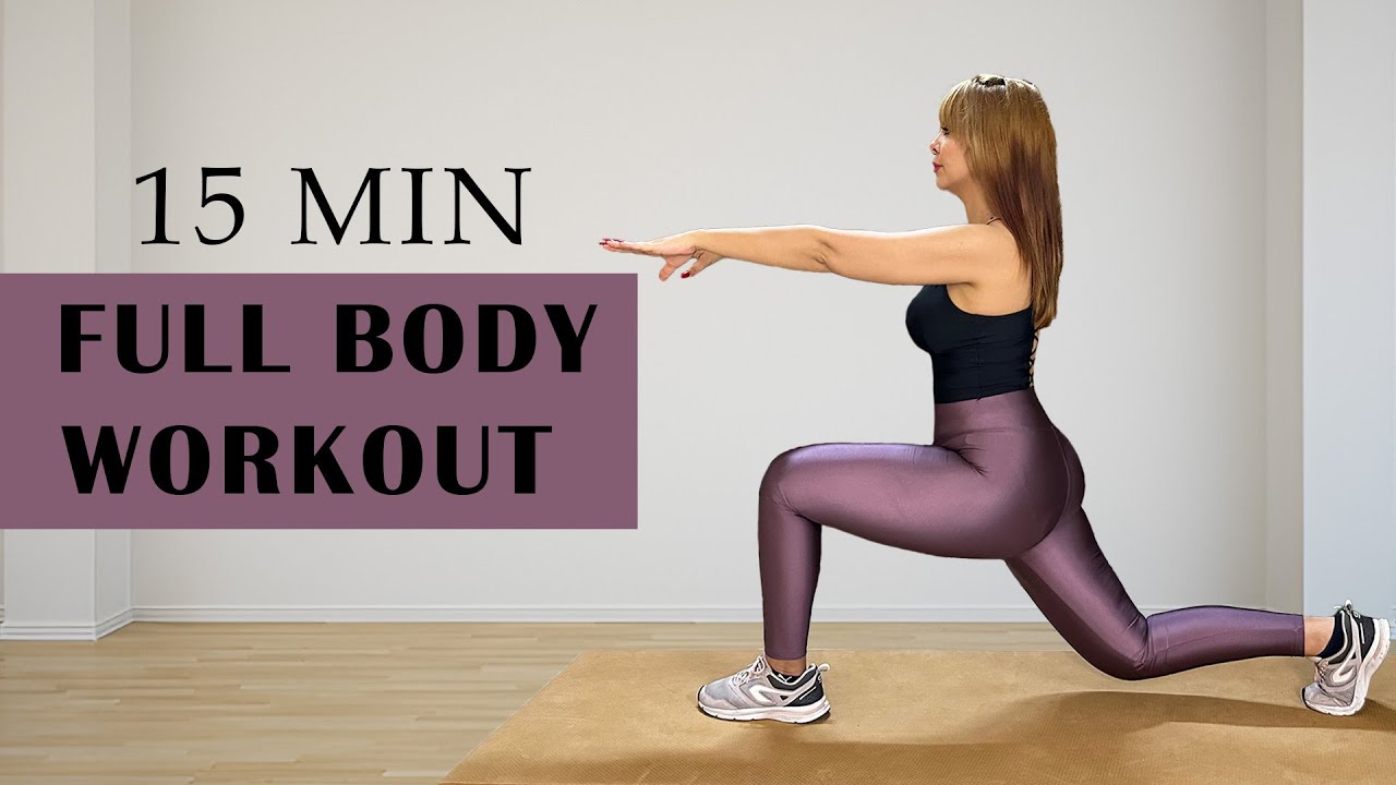 15 MIN FULL BODY WORKOUT AT HOME| NO EQUIPMENT NEEDED FOR QUICK RESULTS ...