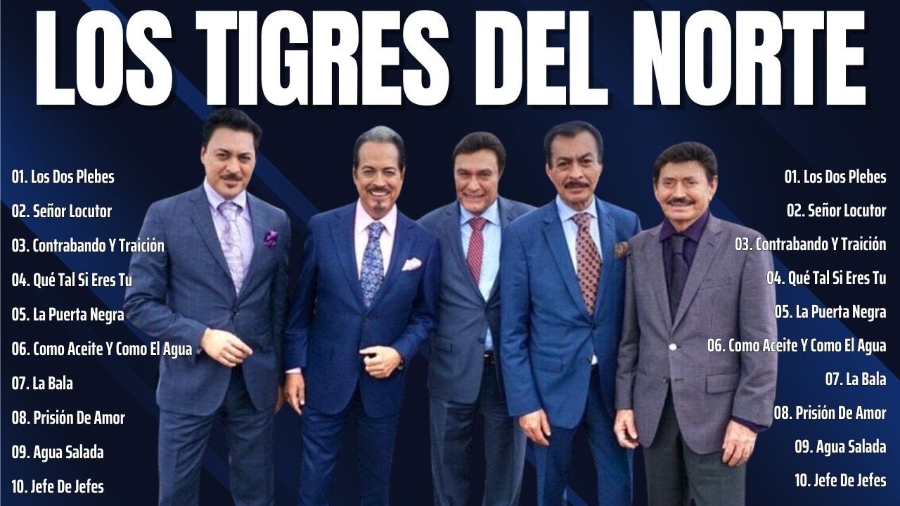Los Tigres del Norte Mix Grandes Exitos 2024 ~ MIX Top 35 Best Songs ...