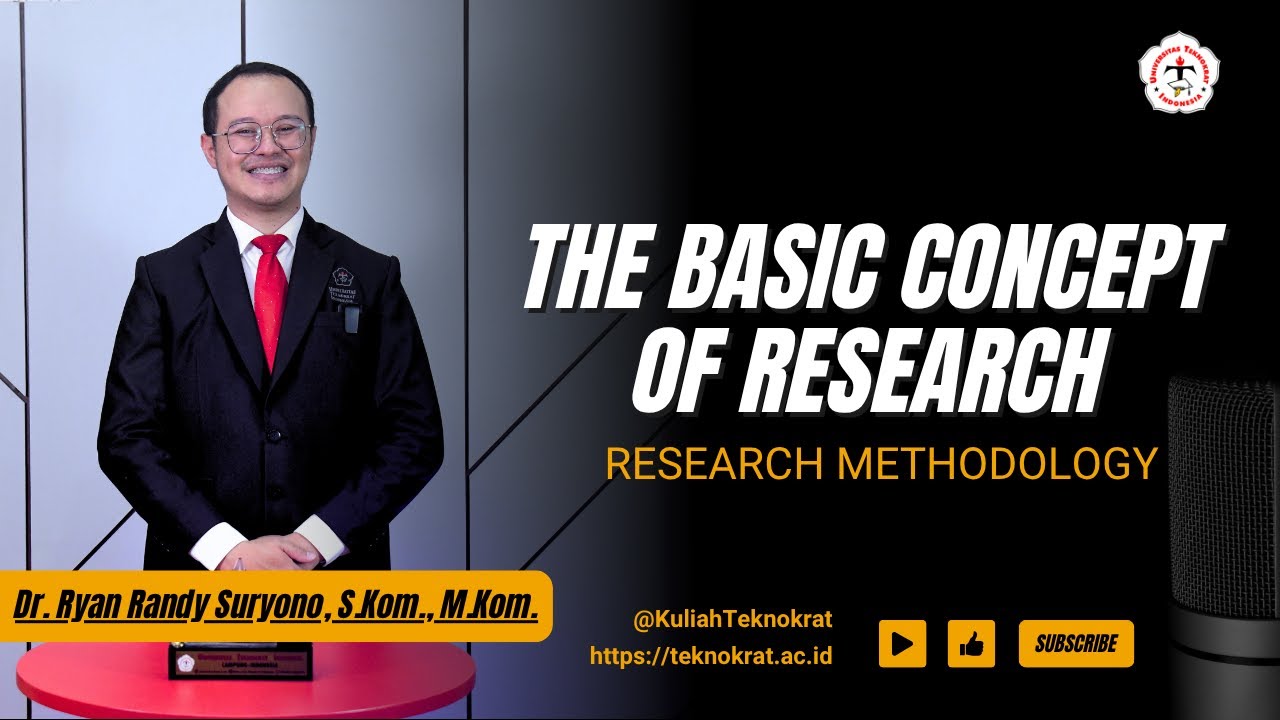 The Basic Concept of Research | Research Methodology - YouTube