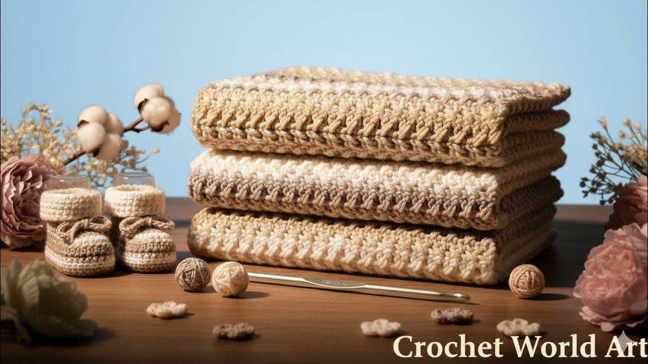 Easy Crochet Stitch That Looks Expensive | Perfect for Blankets ...