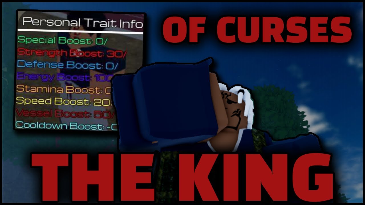 The King of Curses Trait In Jujutsu Chronicles - YouTube