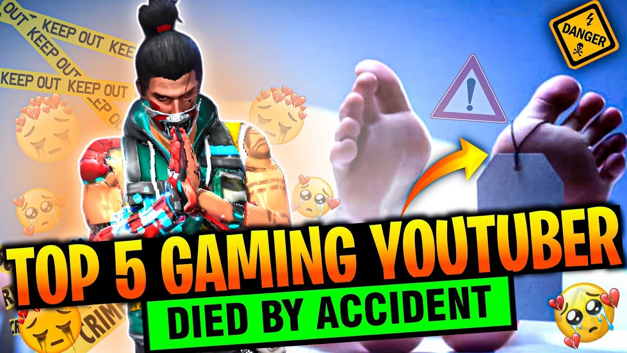 TOP 5 DIED GAMING YOUTUBER 😭💔 - Garena Free Fire - YouTube