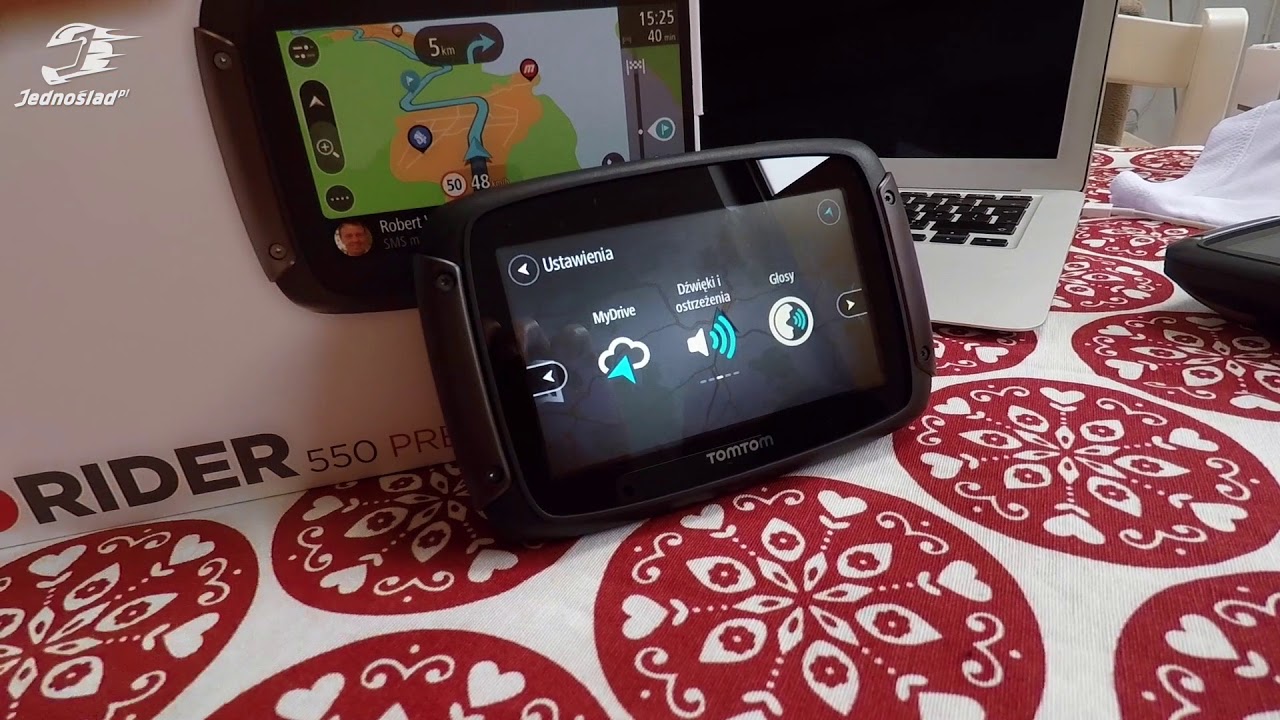 TomTom Rider 550: Jak działa motocyklowa nawigacja GPS? Jak wyznaczać ...