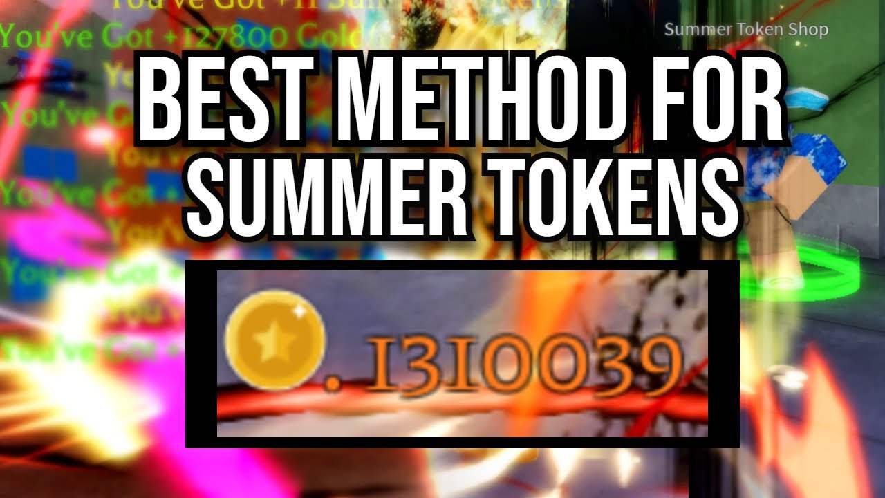 Best Way To Get Summer Tokens | Anime Spirits - YouTube
