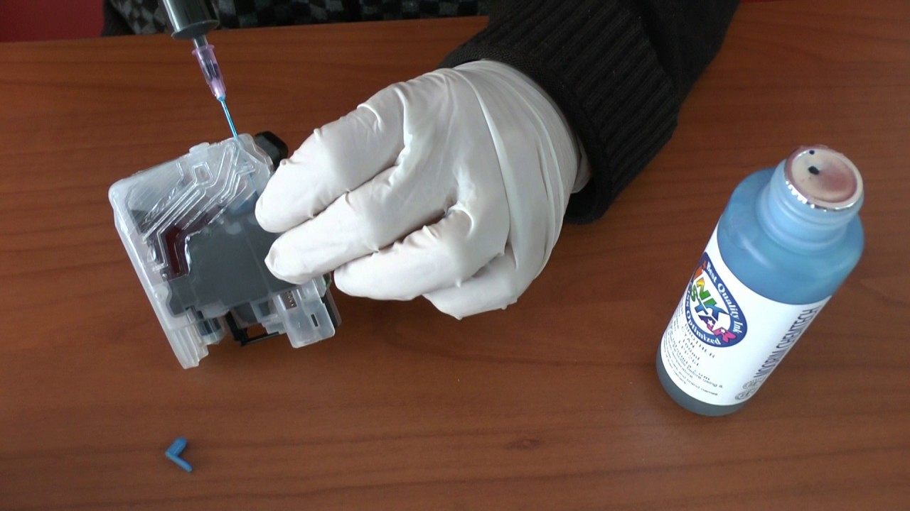 Recarga Cartucho Recargable para Brother LC121 LC123 LC125 - YouTube