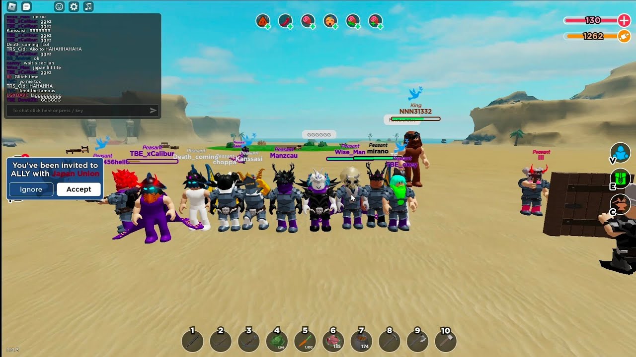 ZE and TBE vs SHX, SG, SSL, RV and LK | Clan Raid | TSG - Roblox - YouTube